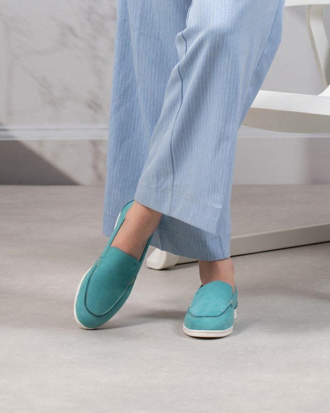 Pianna Turquoise Nubuck